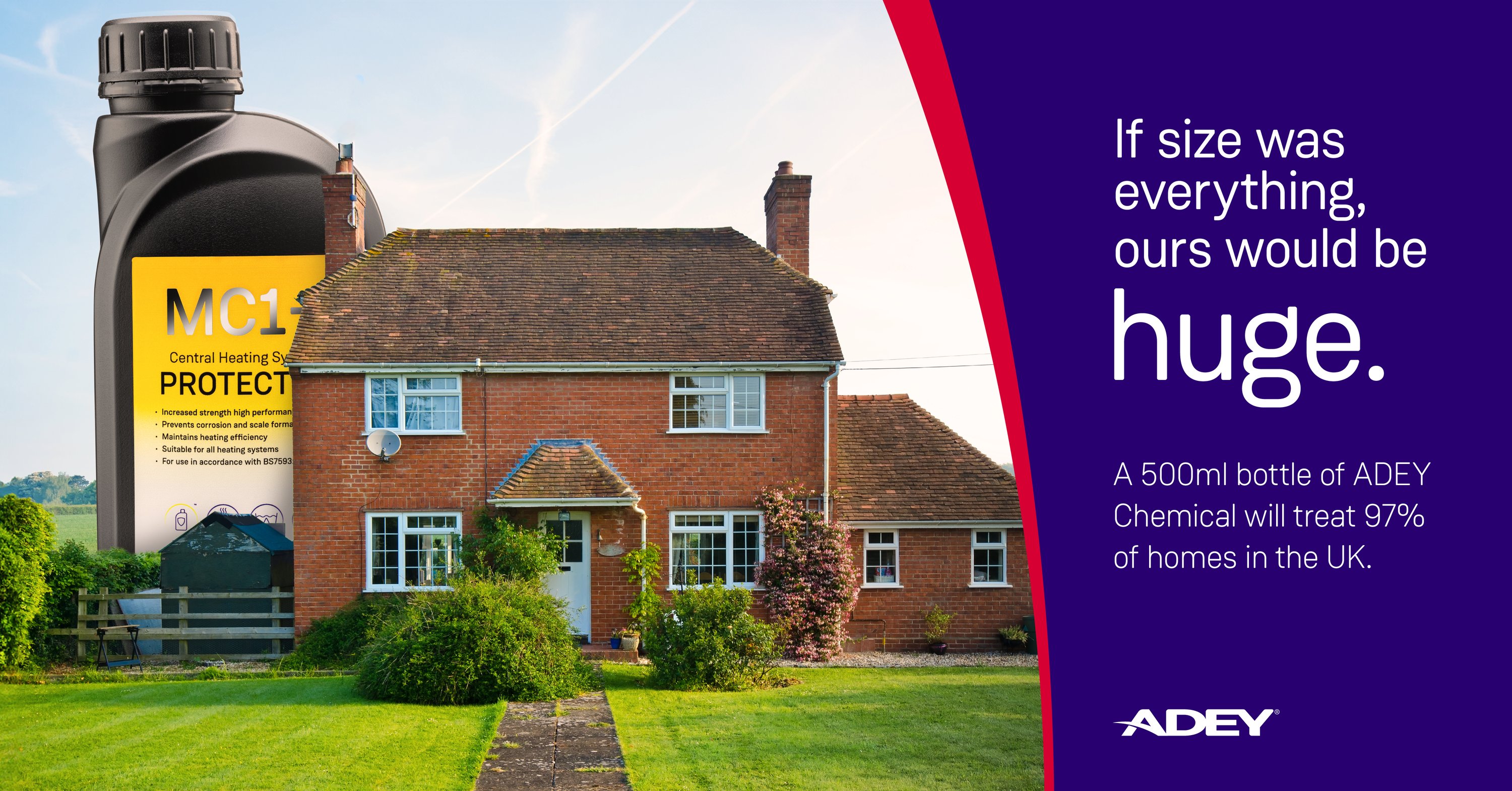 Don't Compromise, choose ADEY Chemicals